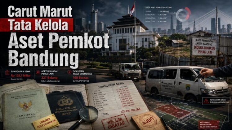 Carut Marut Tata Kelola Aset Pemkot Bandung - Lintas Priangan